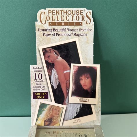 1 Pack 1992 Penthouse Collectors Premier Adult Trading Pack From