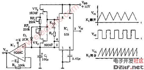 Multiple Waveform Generator Circuit Diagram 1