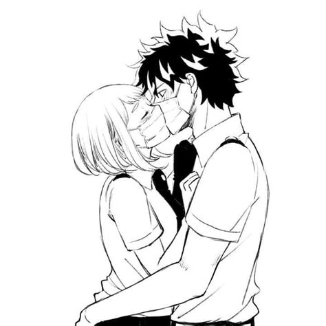 Imagenes Izuku X Ochako 💚🌸 89 Imagenes De Parejas Anime Parejas De