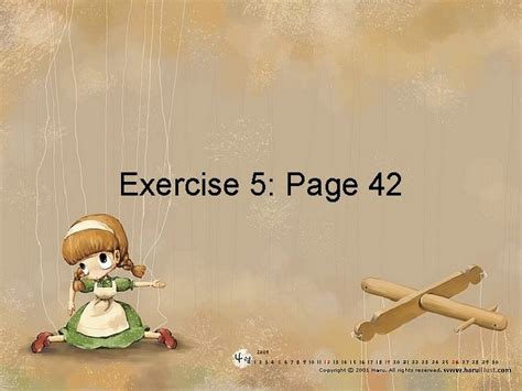 Exercise 5 Page 42 1 1 Parallel Sentences