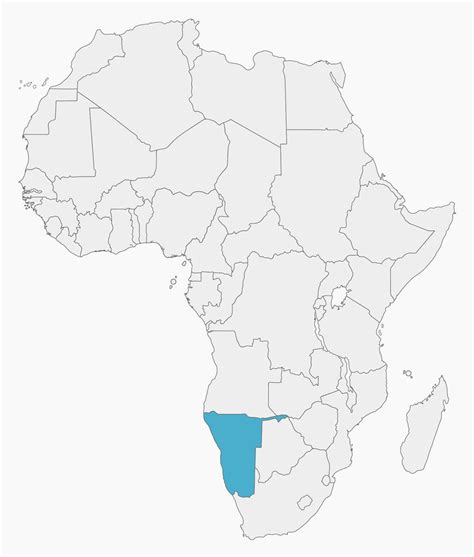 Namibias Geography Borders And Location In Africa