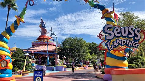 Universal Orlando Evaluating Dr Seuss Themed Area
