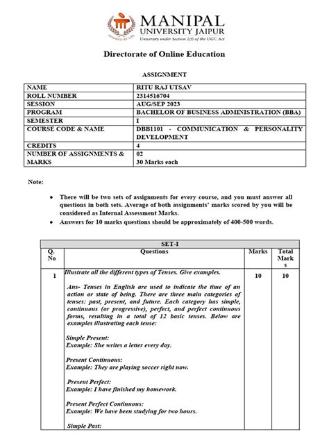 Assignment Dbb1101 Bba 1 Set1 And 2 Aug Sep 2023 Pdf