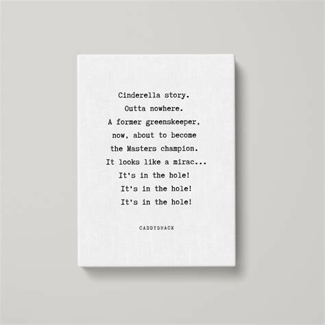 Caddyshack Cinderella Story