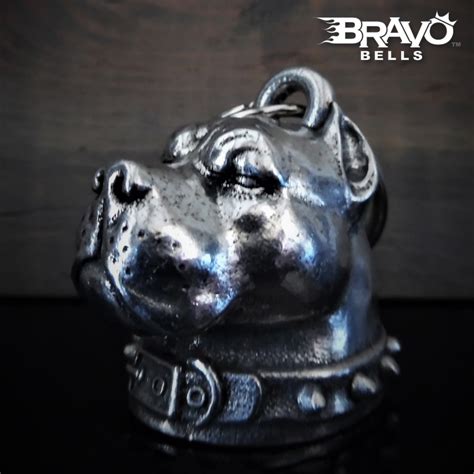 Yahooオークション 米国製 Bravo Bells ピットブル 3d ベル 犬 Pit