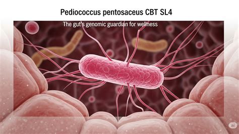 Pediococcus Pentosaceus Cbt Sl4 The Guts Genomic Guardian For Wellness