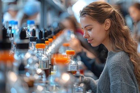 Classroom With Students Working In Groups Premium Ai Generated Image