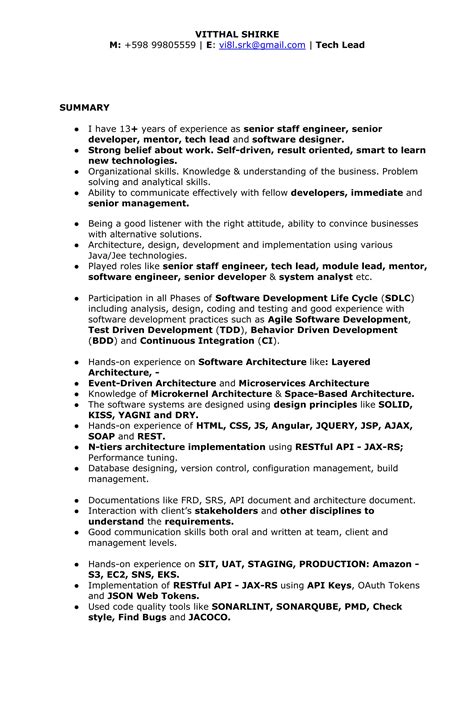 Vitthal Shirke Java Microservices Resumepdf