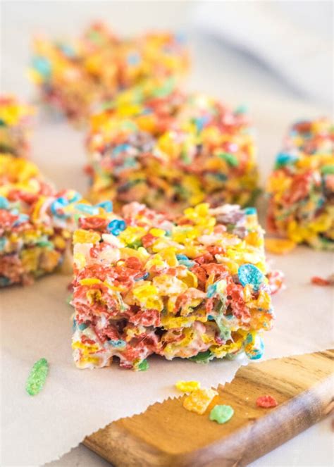 Fruity Pebbles Bars