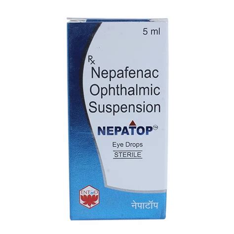 Nepatop Eye Drop 5ml At ₹ 255piece In Mumbai Id 2856431737388