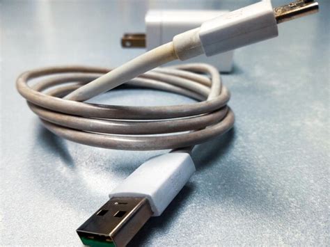 Premium Photo Close Up Of Cable On Table