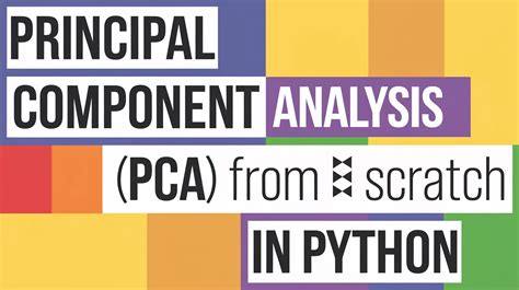 A Gentle Introduction To Principal Component Analysis Pca In Python