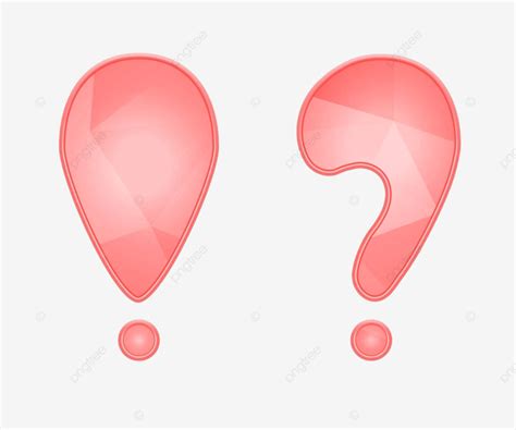 Pink Punctuation Shape Object Punctuation Vector Shape Object