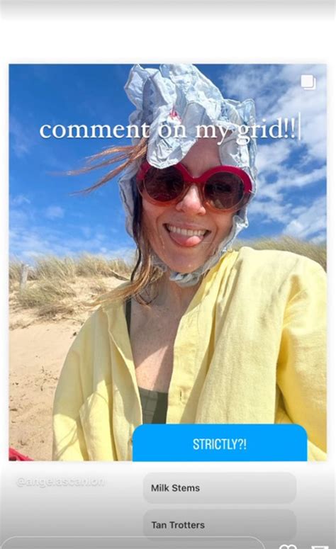 Angela Scanlon Thinking About Ditching Fake Tan On Strictly