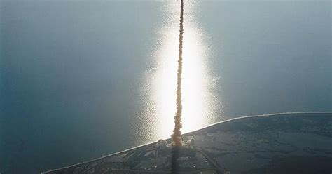 Birds Eye Of A Shuttle Launch Imgur
