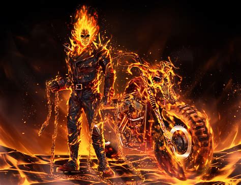 Marvel Ghost Rider Wallpapers Top Free Marvel Ghost Rider Backgrounds