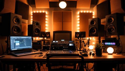 Recording Studio Lighting Ideas