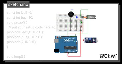 Buzer Wokwi Esp32 Stm32 Arduino Simulator