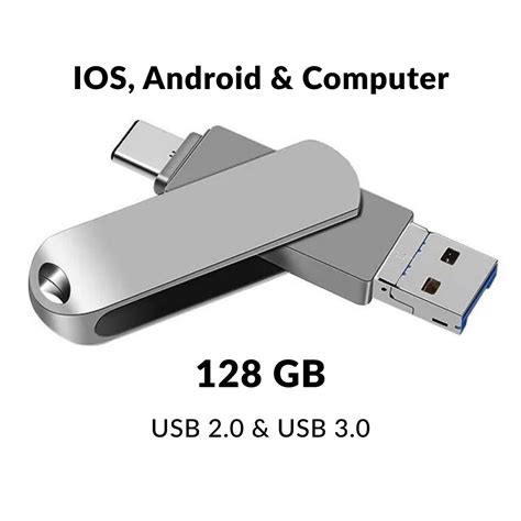 Usb 128gb Dễ Dàng Chuyển ảnh Và Video Từ điện Thoại Hoặc Máy Tính