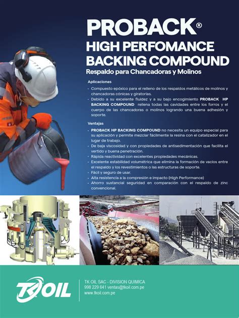 Proback Backing Compound Tds Pdf Ciencias Fisicas Naturaleza
