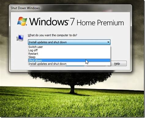 How To Shutdown Windows Without Installing Windows Updates