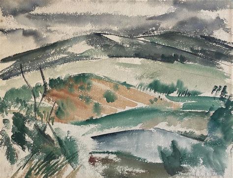 Charles Alston Landscape With Hills Charles Alston Harlem