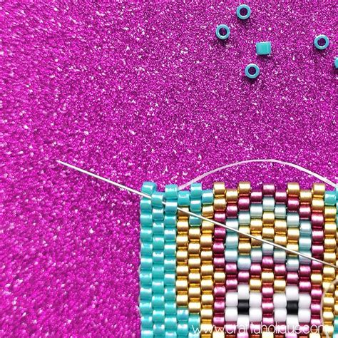 Flat Even Count Odd Count Peyote Stitch Beadwork Tutorial Artofit