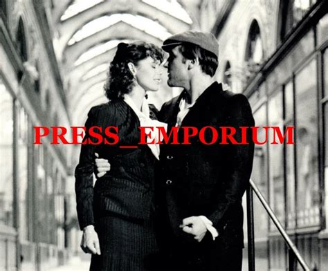 1977 Sylvia Kristel Gerard Depardieu Rene La Canne Photo Vintage Presse