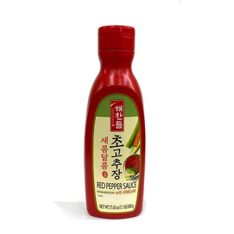 Cj Red Pepper Sauce W Vinegar Red Paste Cj 해찬들 새콤달콤 초고추장 500g