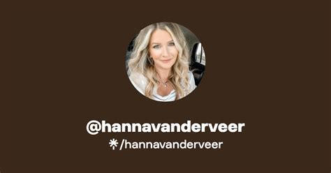 Hannavanderveer Linktree