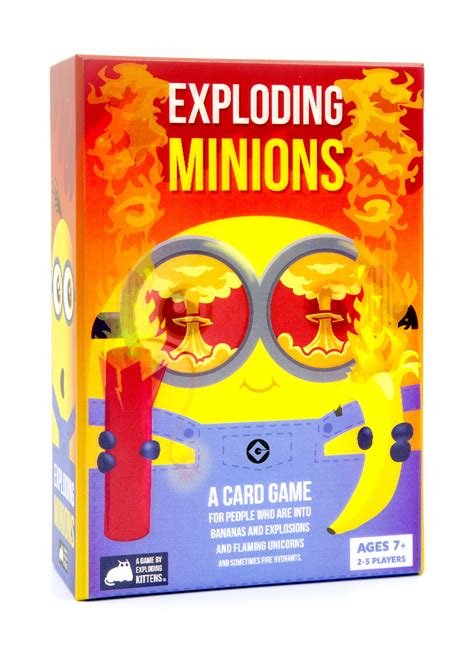 Exploding Minions By Expoloding Kittens Christmas Presence