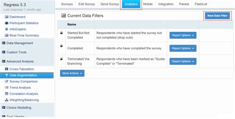 Surveyanalytics Features