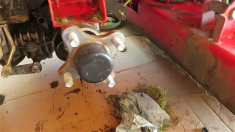 Changing hydraulic transaxle fluid in a Gravely ZT XL - YouTube