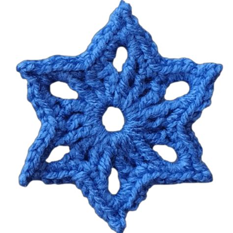 Easy 6 Pointed Star Crochet Ornaments Fast Hanukkah Decorations