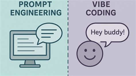prompt engineering vs vibe coding are they the same