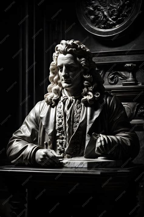 Premium Ai Image Isaac Newton Biography Newton Laws Of Motion