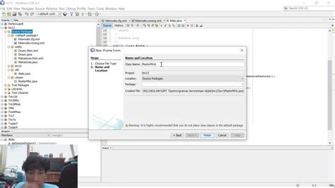 Project Netbeans Java Menggunakan Framework Hibernate Dengan Koneksi Database Youtube