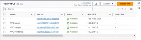 Guided Lab Setting Up Vpc Peering Tutorials Dojo