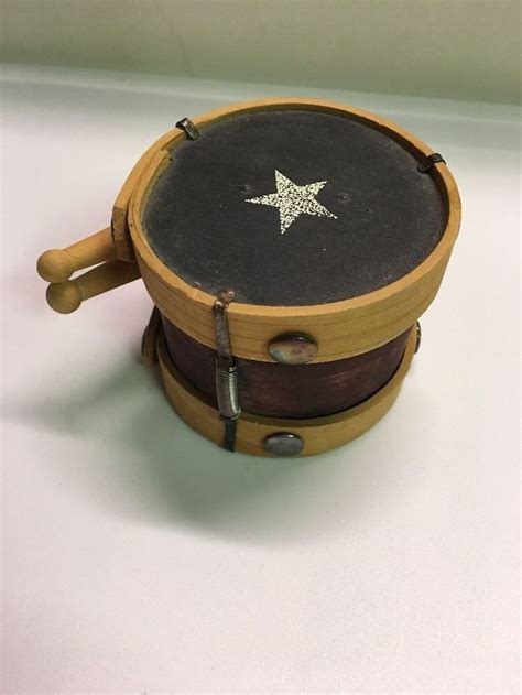 The Boyds Collection Investment Collectables Wooden Drum Hard To Find