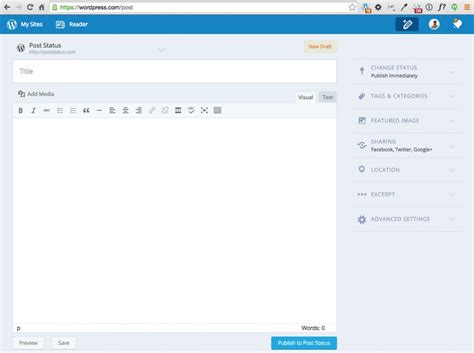 The WordPress JSON REST API Post Status