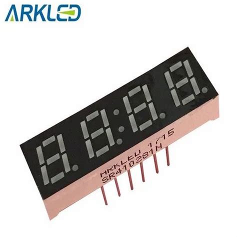FOUR DIGIT SEVEN SEGMENT DISPLAY Four Digit Arkled Seven Segment Display Distributor