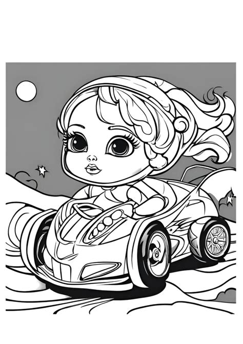 Gabby Dollhouse Coloring Pages Fun Avaits Colouringart Com