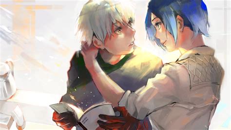 Tokyo Ghoul Re K Ultra Hd Wallpaper Ken Kaneki Touka Kirishima