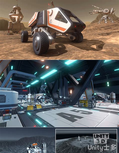 Unity科幻基地外星殖民地太空间站场景3d Scifi Kit Vol 3 115 场景模型 绘图狗 设计灵感素材集散地 Unity科幻基地外星殖民地太空间站场景3d Scifi Kit Vol 3 115 场景模型 绘图狗 设计灵感素材集散地