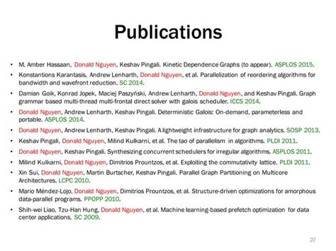 Galois A System For Parallel Execution Of Irregular Algorithms Ppt