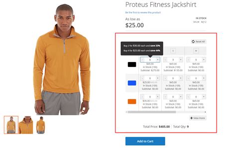 how to display magento 2 configurable products on matrix grid table ulmod