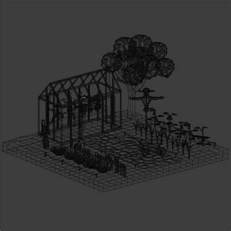 Artstation Vegetable Garden Game Assets