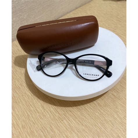 Jual Longchamp Eyeglasses Round Black Shopee Indonesia