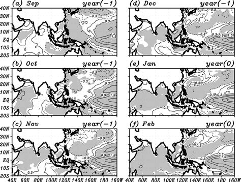 Composite Sst Difference Anomalies For Strong Enso Cases El Niño Minus