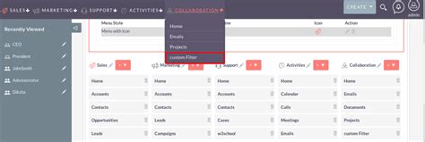 User Guide Advanced Menu Manager